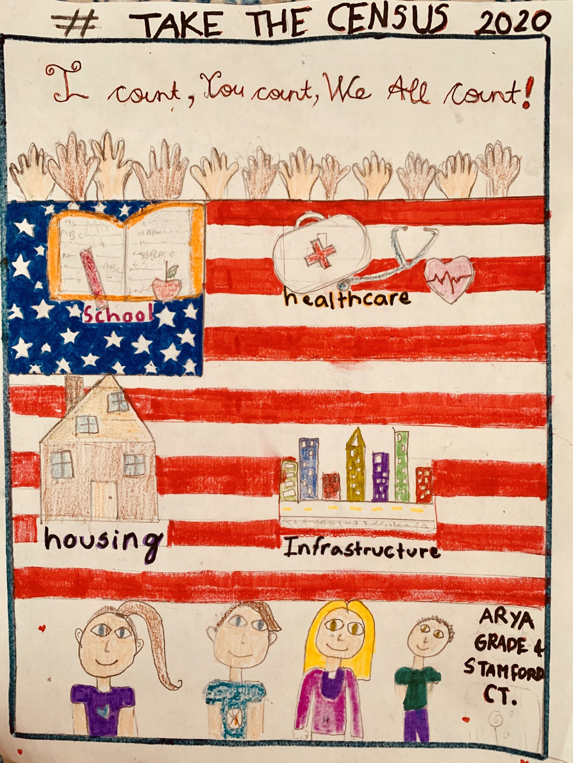 Back to School National Art Competition Winners - Count All Kids